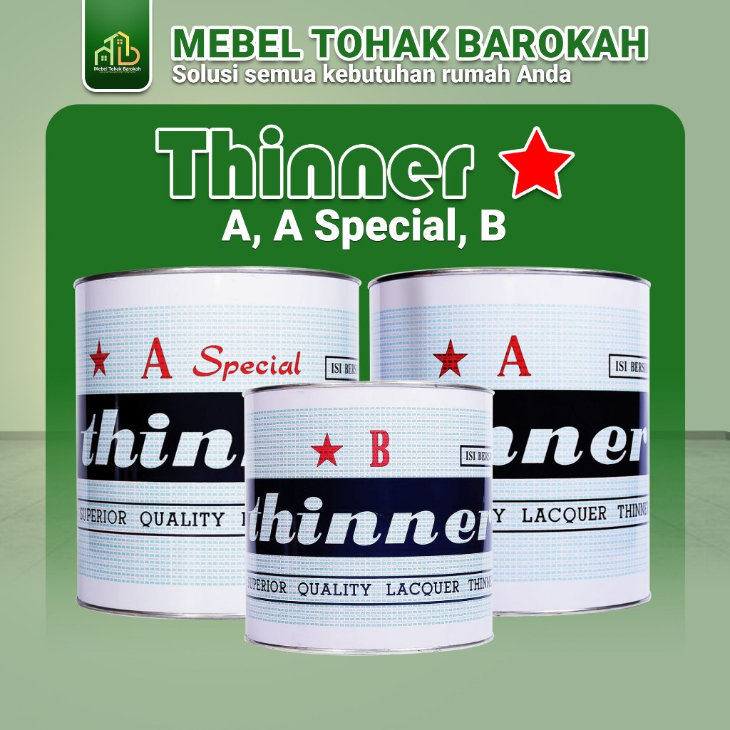 Jual Thinner Bintang A, Thinner Bintang A Special, Thinner B, Superior ...