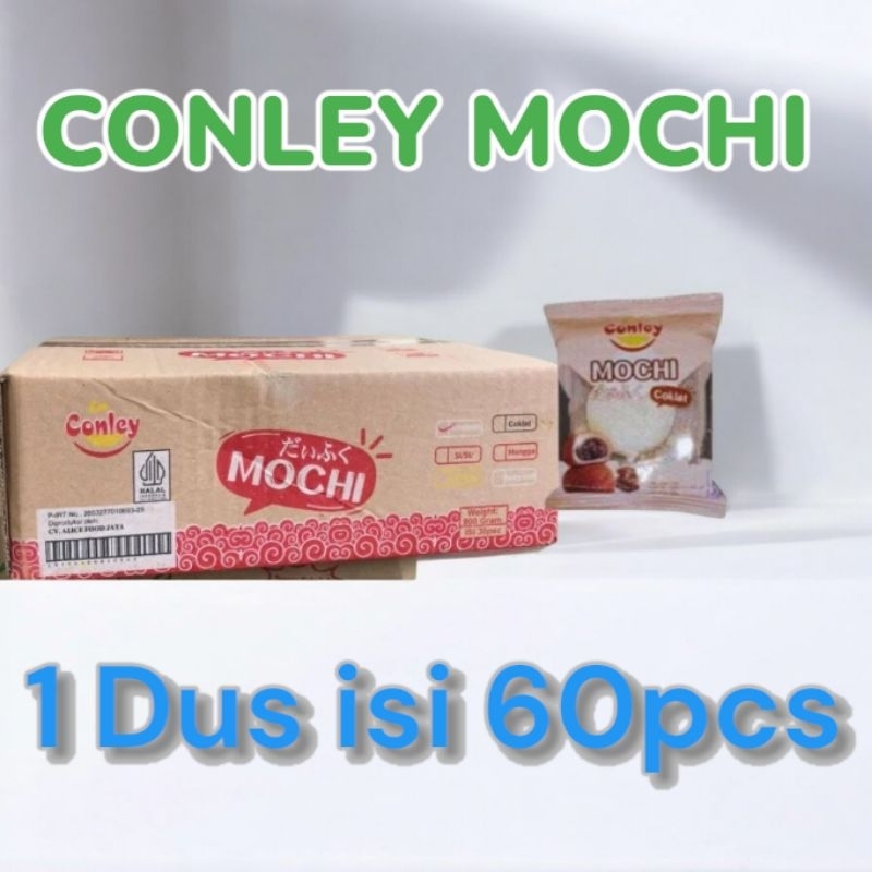 Jual MOCHI VIRAL CONLEY ANEKA RASA 1 Dus isi 60pcs | Shopee Indonesia