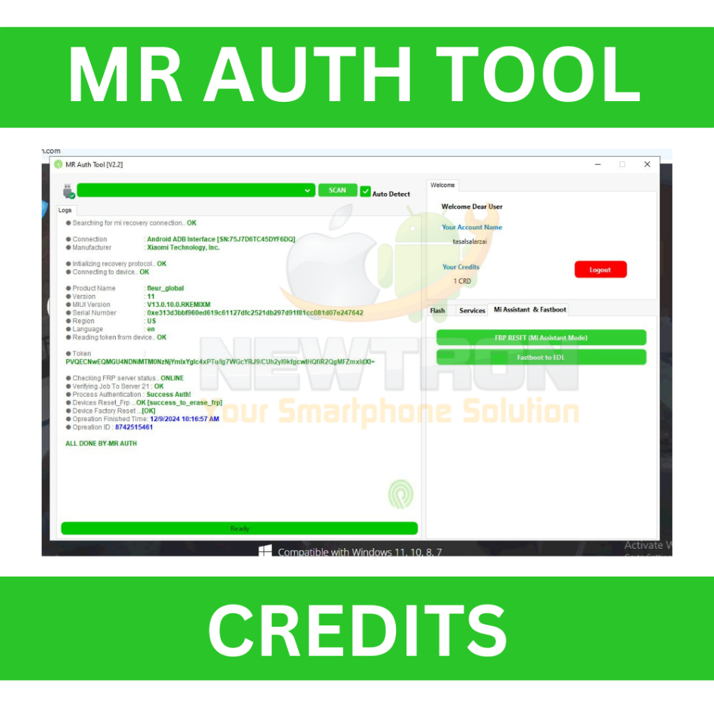 Jual MR AUTH TOOL CREDITS (REDY STOK) | Shopee Indonesia