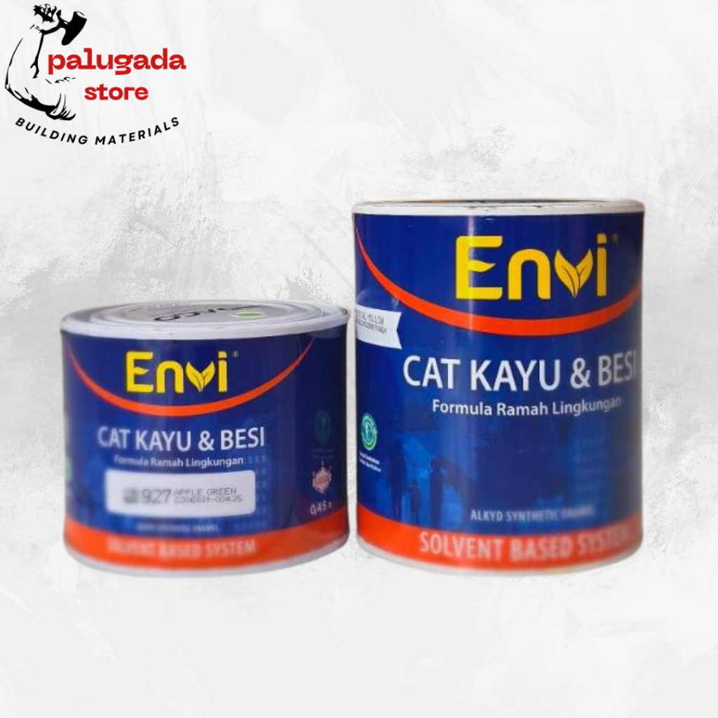 Jual CAT KAYU & BESI ENVI SOLVENT BASED - 1/2 KG / 1 KG | Shopee Indonesia