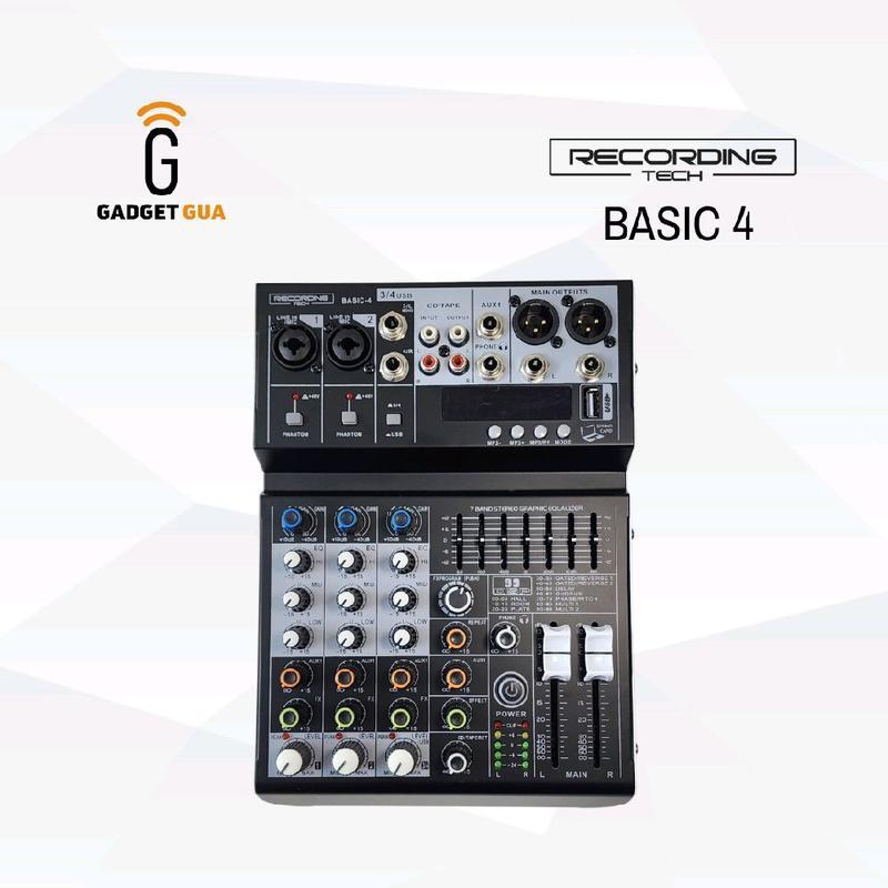 Jual Recording Tech RT Basic 4 Audio Mixer Untuk Live Streaming dan ...