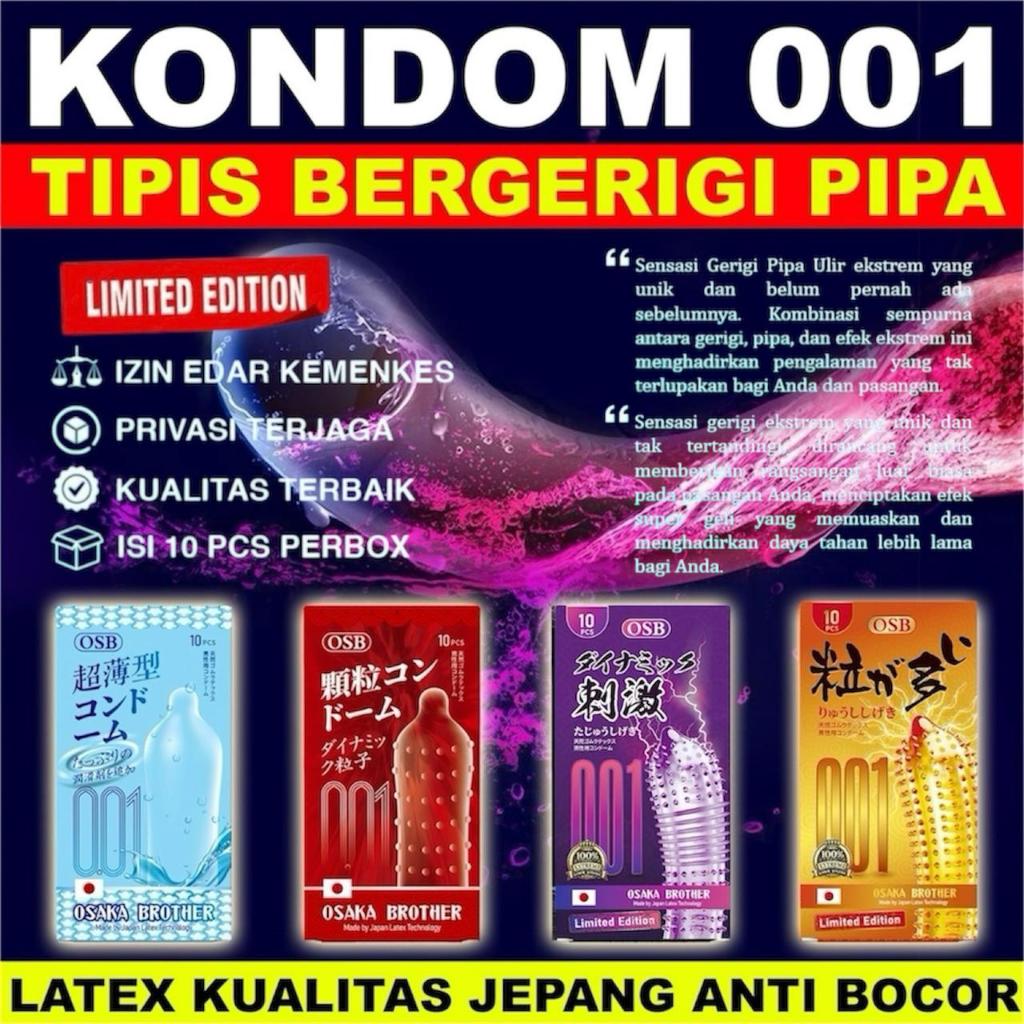 Jual OSB Condom Dotted Ultrathin Premium 001 - Komdom Gerigi Extreme ...