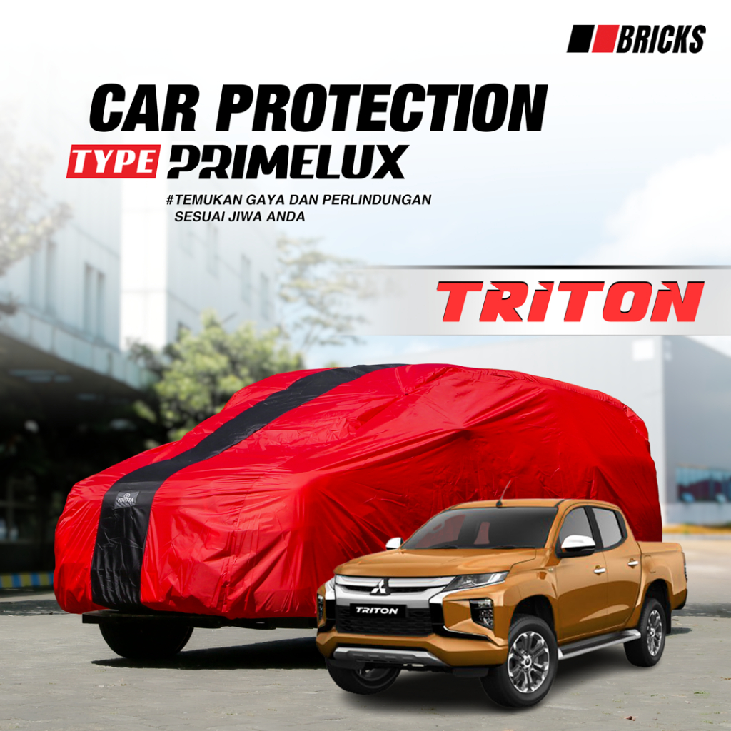 Jual Cover Mobil TRITON Sarung Mobil Triton Doubel/Single Cabin Body ...