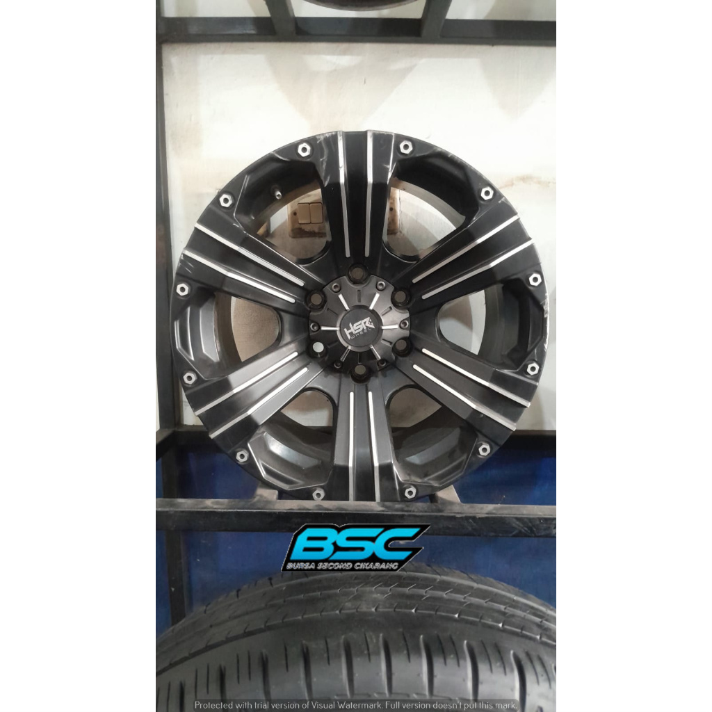 Jual Velg Racing Offroad Second R17 HSR EMR Pcd 6x139 Ring 17 Buat Fortuner Pajero Ranger Strada ...