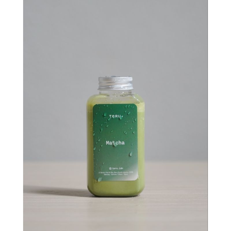 Jual MATCHA BOTTLE TERU 250 ML | Shopee Indonesia
