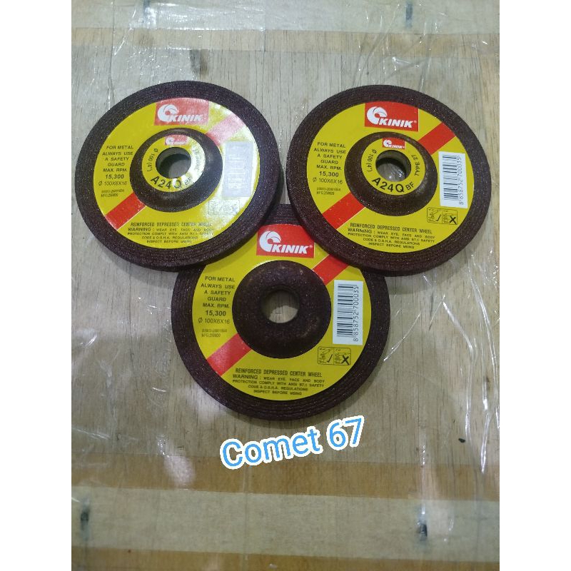Jual Batu gerinda mata gurinda KINIK poles tebal 4" satuan | Shopee ...