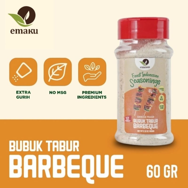 Jual Emaku | BBQ Powder - Bubuk Tabur BARBEQUE | Shopee Indonesia