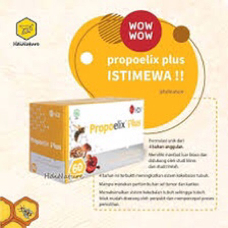 Jual Propoelix plus 60 kapsul | Shopee Indonesia