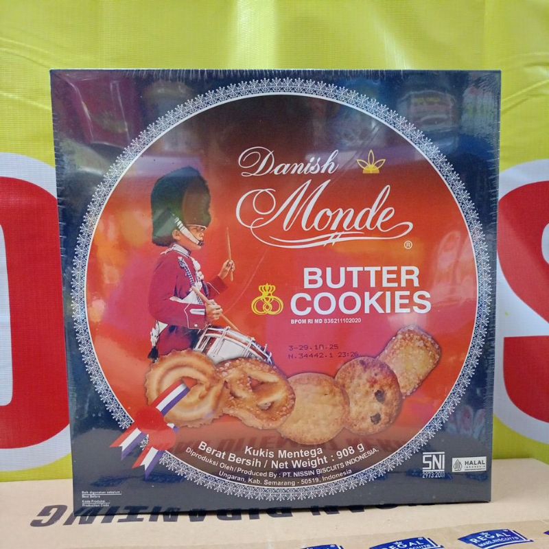 Jual Monde Butter Cookies Kukis Mentega 908g | Shopee Indonesia