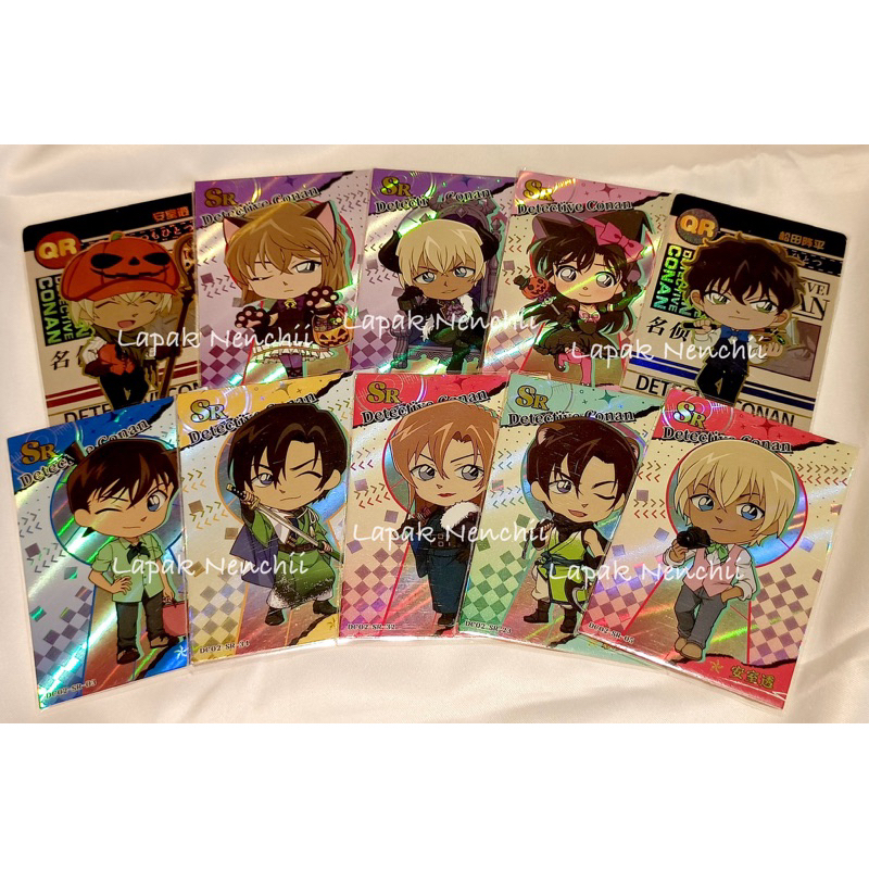 Jual Official Merch CCG Detective Conan Amuro Toru, Haibara Ai, Mori ...