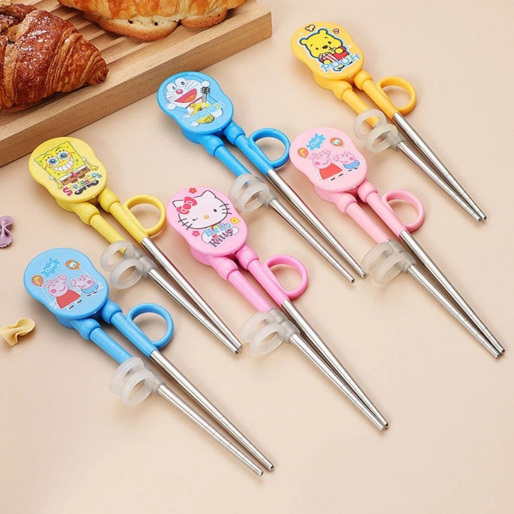 Jual Sumpit Anak Karakter Lucu Alat Bantu Belajar Makan Bayi Balita ...