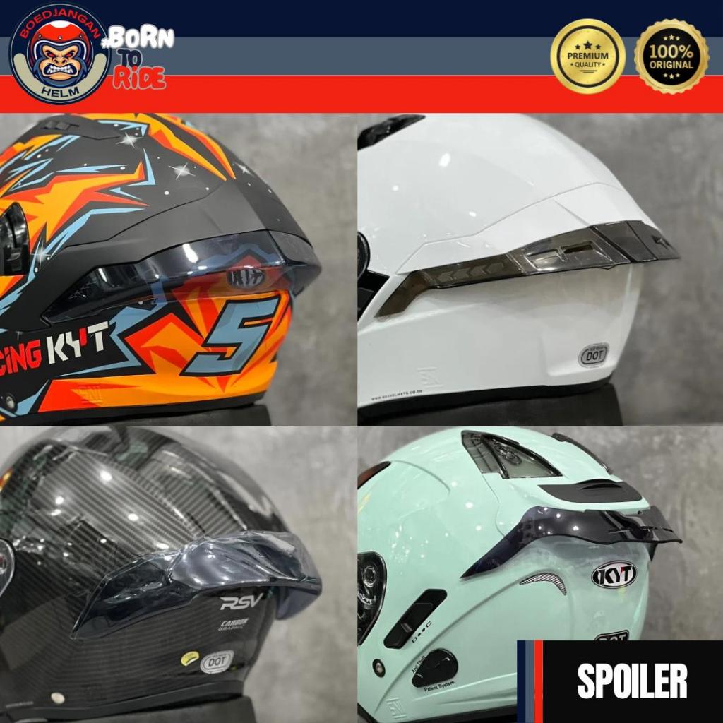 Jual Spoiler Helm / Spoiler Helm Kyoto / Spoiler RSV Lengkap Dengan ...