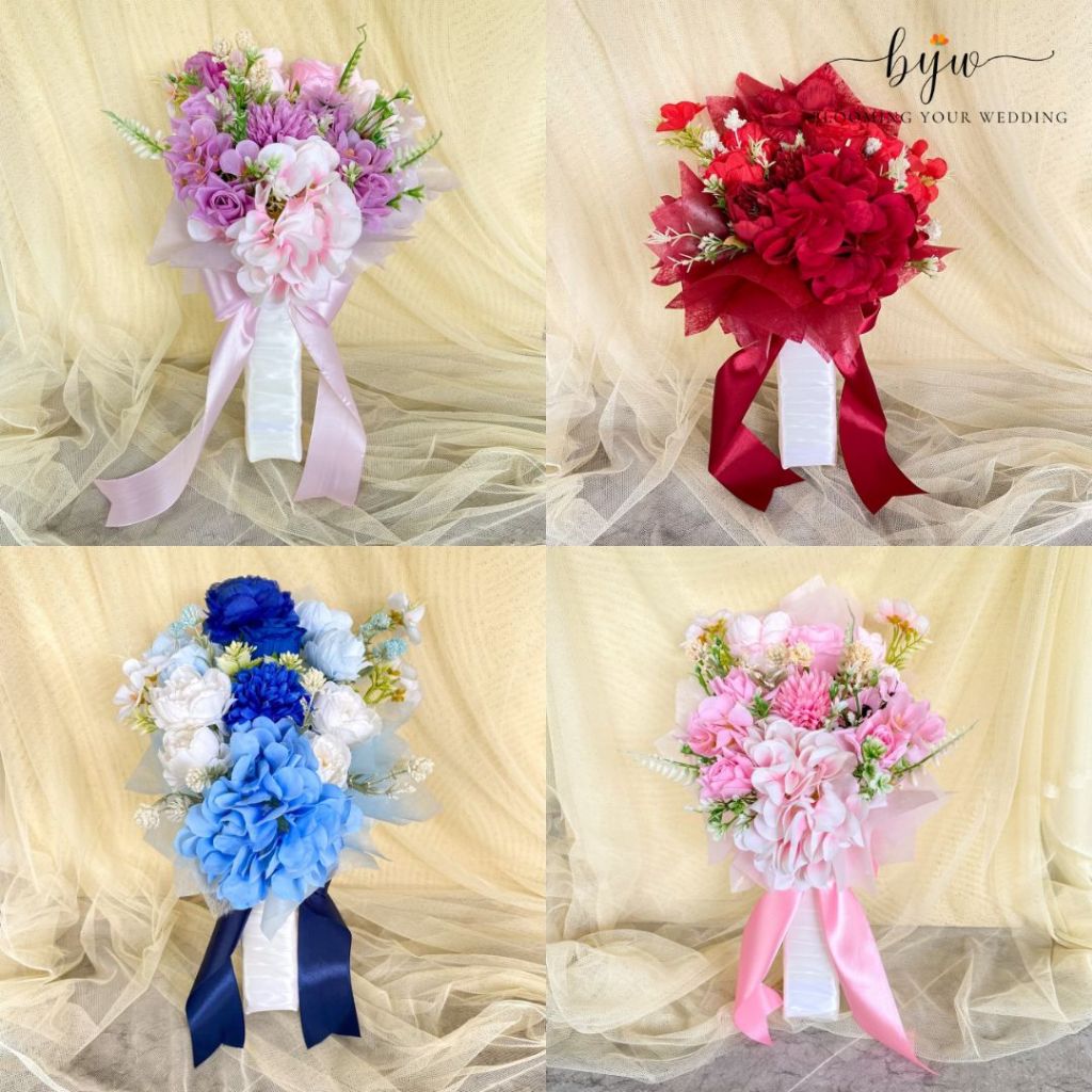 Jual Buket pernikahan buket bunga wedding bouquet bucket bunga ...