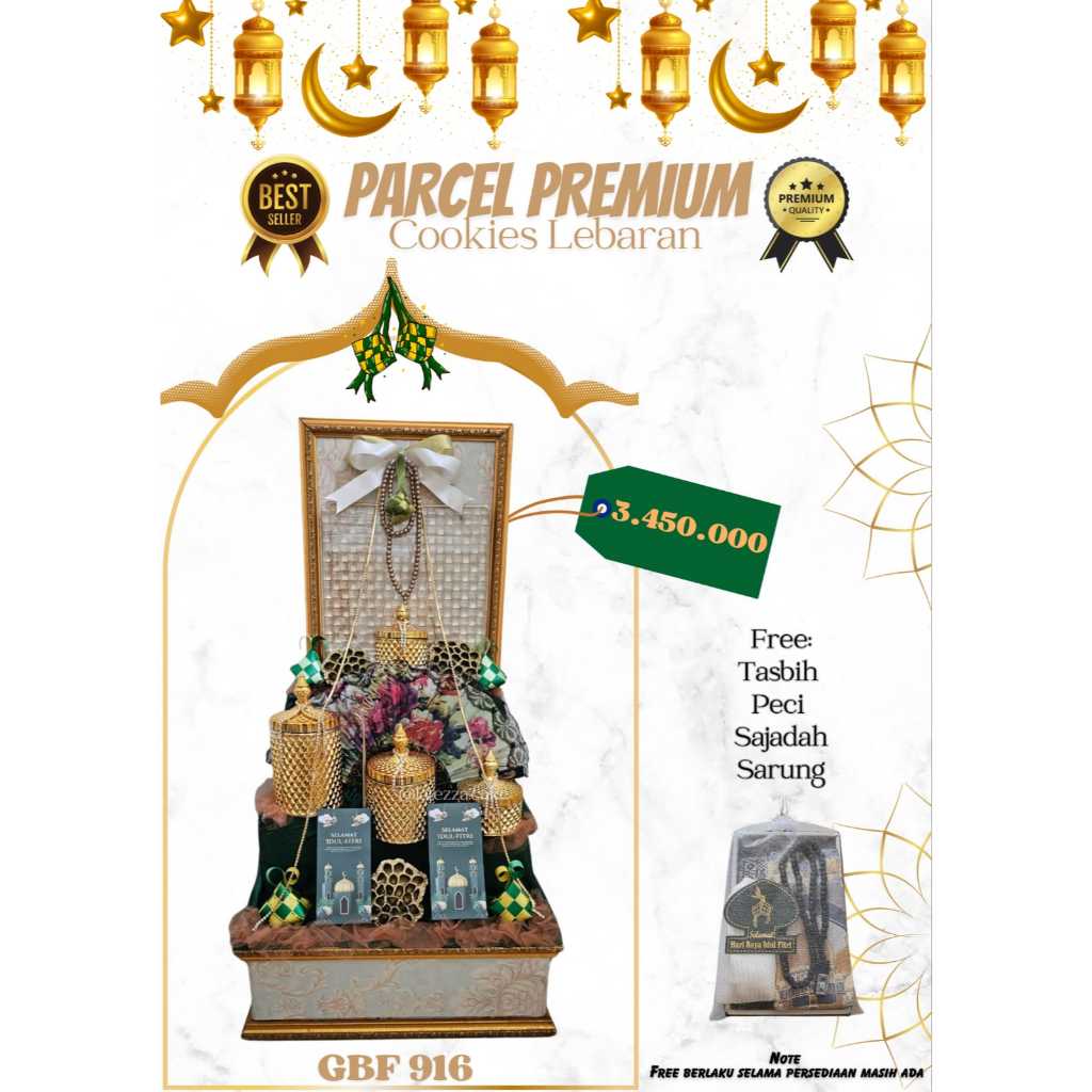 Jual Parcel Lebaran GBF 916 Hampers toples idul fitri parcel kristal ...