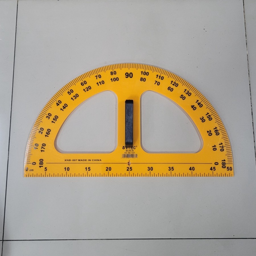 Jual Busur Derajat Plastik Besar 50 cm Whiteboard / Papan Tulis dengan ...