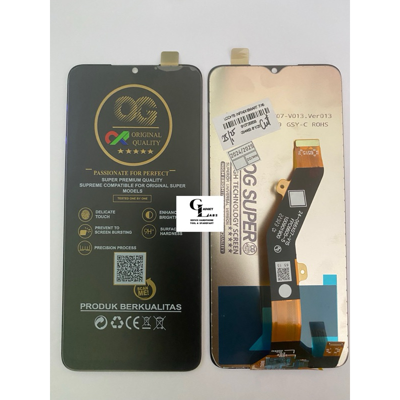 Jual LCD TOUCHSCREEN INFINIX SMART 7 / X6515 / Itel A40 / Tecno Spark 2023 OG SUPER | Shopee ...