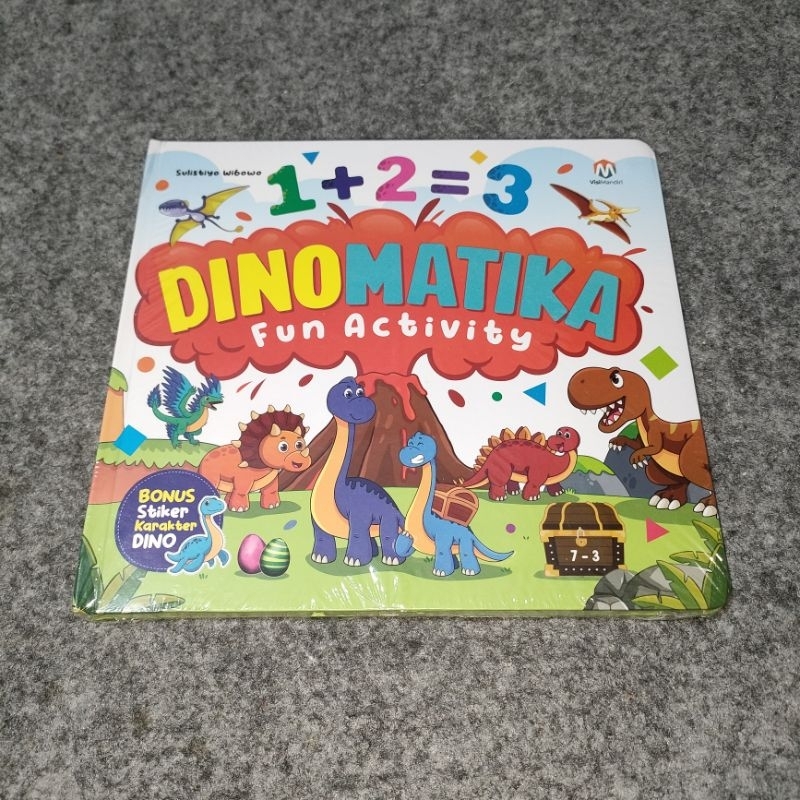 Jual SALE BUKU BELAJAR MATEMATIKA DASAR ANAK PAUD DAN TK - DINOMATIKA ...