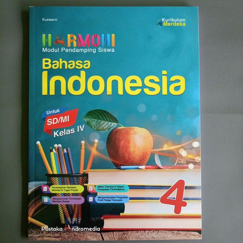 Jual Modul HARMONI Bahasa Indonesia kelas 4 SD/MI Kurikulum Merdeka | Shopee Indonesia