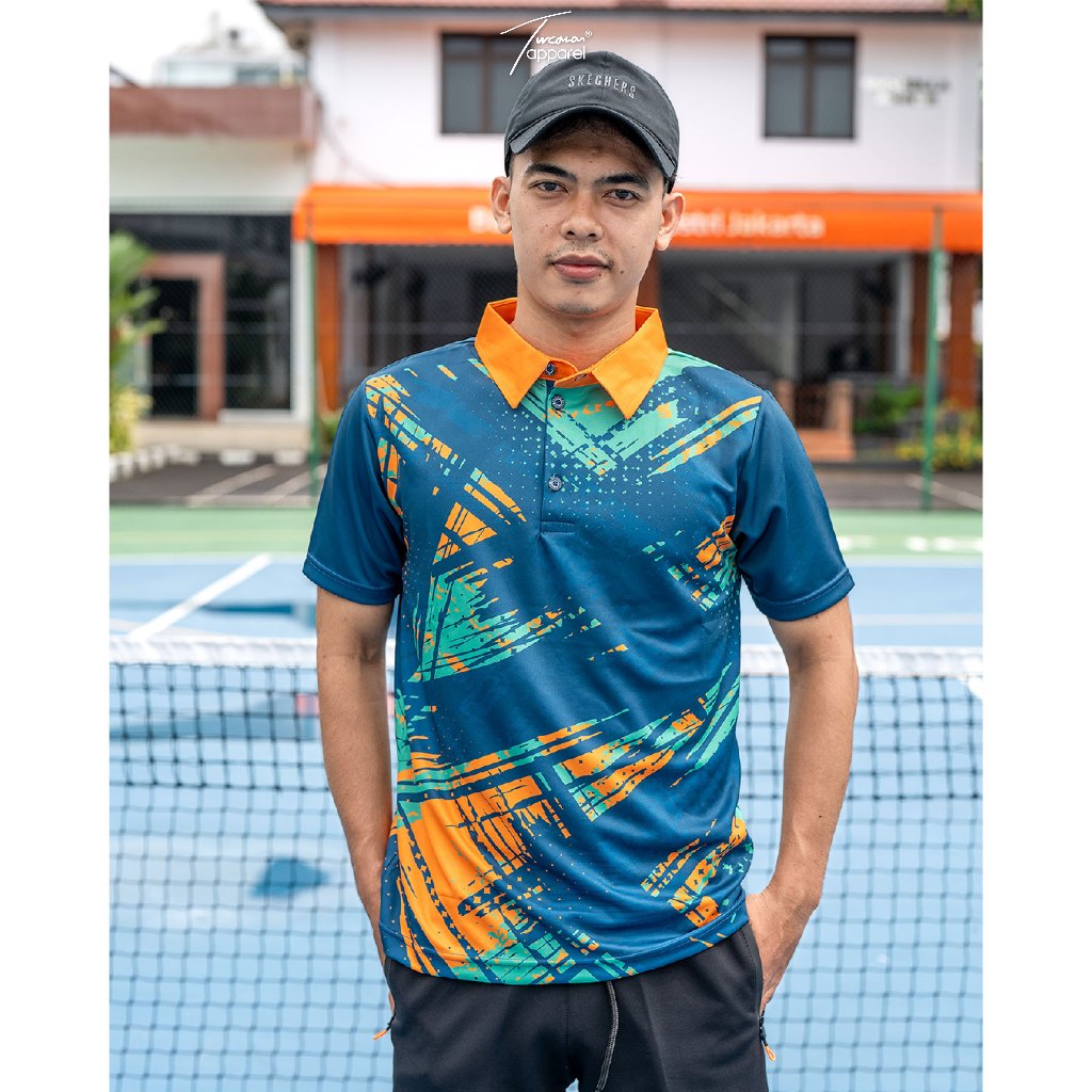 Jual Jersey pria Kaos golf /Tenis polo shirt lengan pendek baju ...
