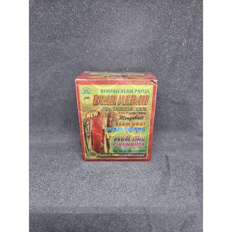 Jual Jamu Buah Merah Mahkota Dewa Serbuk ORIGINAL | Shopee Indonesia