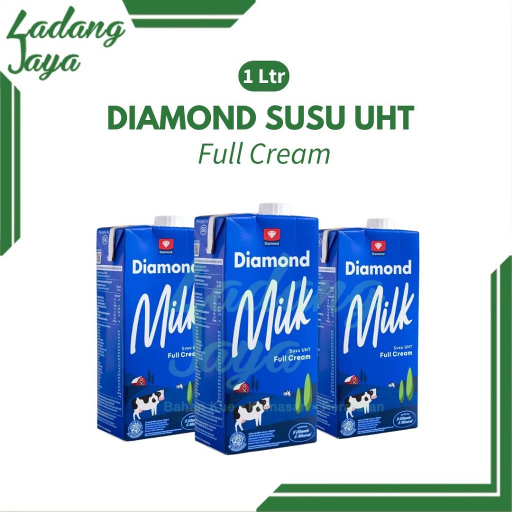 Jual Diamond Susu UHT Full Cream 1 Liter | Shopee Indonesia