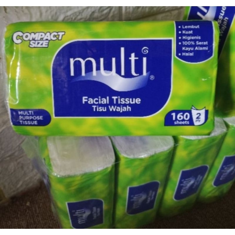 Jual Tissue Multi Compact Size 160 Sheets Per Pack | Shopee Indonesia