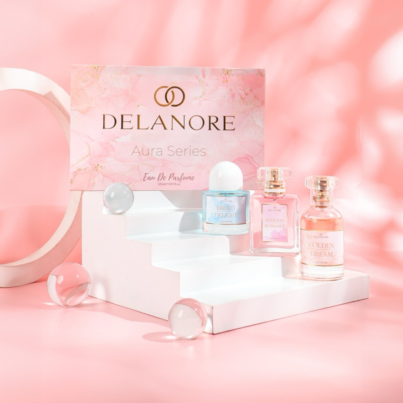 Jual DELANORE EAU DE PARFUME AURA SERIES BUY 1 GET 3PCS PARFUM PREMIUM ...