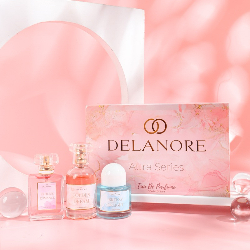 Jual DELANORE EAU DE PARFUME AURA SERIES BUY 1 GET 3PCS PARFUM PREMIUM ...