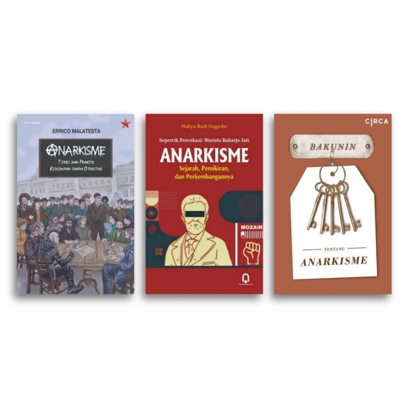 Jual Buku Anarkisme Sejarah, Pemikiran, dan Perkembangannya Wahyu Budi ...