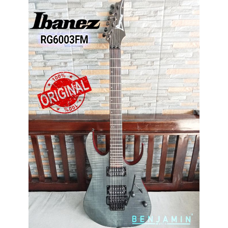 Jual ibanez rg6003fm ori mii upgrade tremolo | Shopee Indonesia