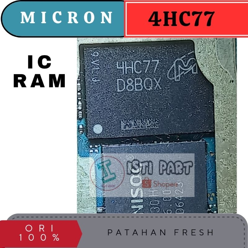 Jual IC RAM MICRON 4HC77 PATAHAN FRESH | Shopee Indonesia