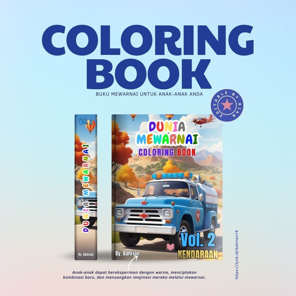 Jual DUNIA MEWARNAI - COLORING BOOK VOL 2 | Shopee Indonesia