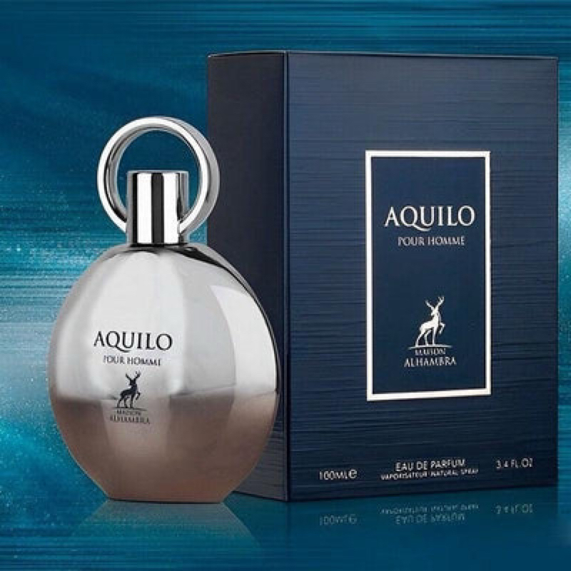 Jual Aquilo pour homme by Maison alhambra perfume Edp 100ml | Shopee ...