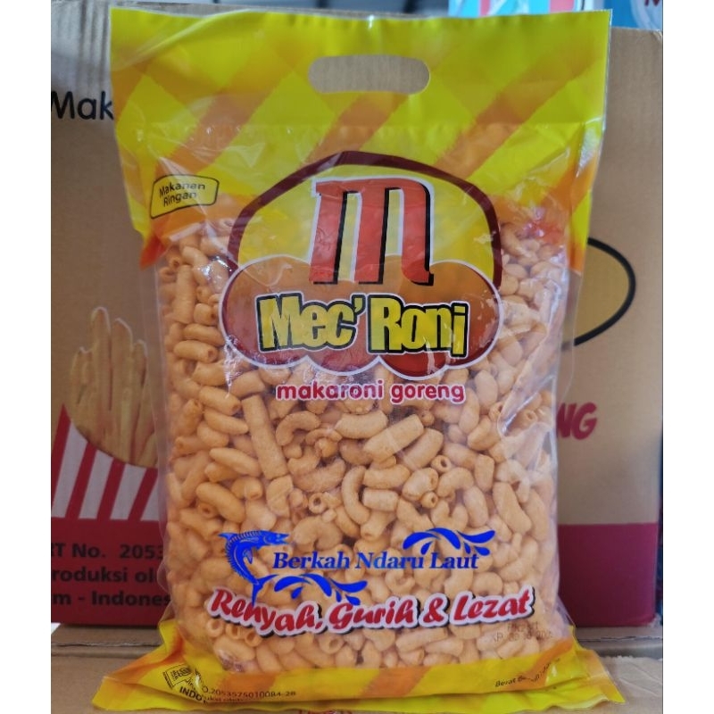 Jual MECRONI 350gram /MECRONI BALADO/MECRONI ORIGINAL PRODUK PITATO ...