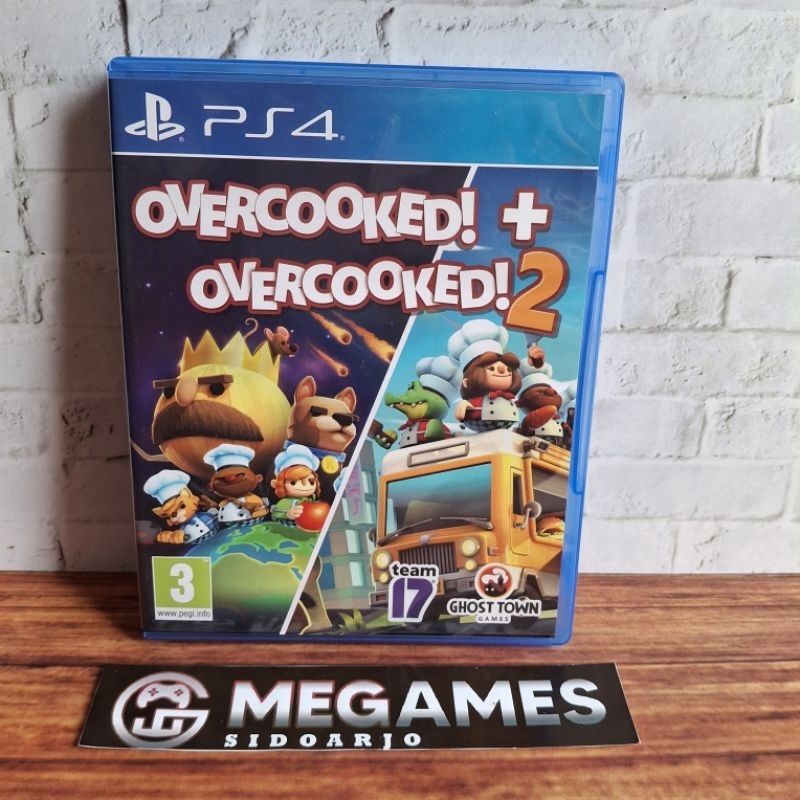 Jual Kaset BD PS4 Overcooked + Overcooked 2 / Overcooked 1+2 / Overcooked 1 2 - Second/Bekas ...