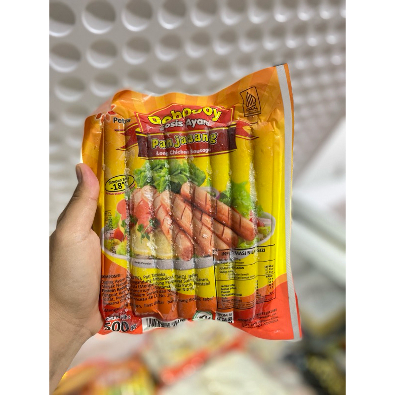 Jual sosis ayam geboy 500gr | Shopee Indonesia