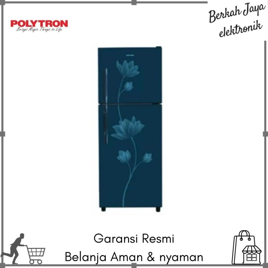 Jual KULKAS POLYTRON 2 PINTU PRB 219/PRB 200R/Y | Shopee Indonesia
