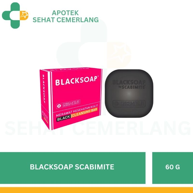 Jual Scabimite Blacksoap 60 Gram - Sabun Perawatan Kulit Gatal | Shopee ...