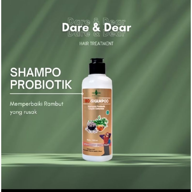 Jual Shampoo probiotik Dare and Dear 180ml | Shopee Indonesia