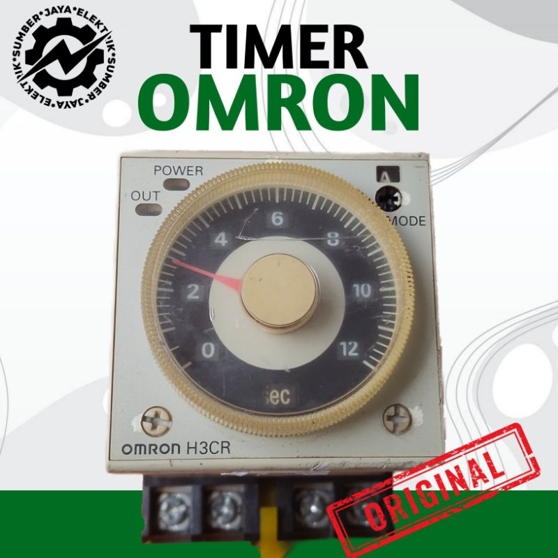 Jual TIMER OMRON H3CR-A8 220VAC SECOND ORIGINAL DI JAMIN NORMAL | Shopee Indonesia