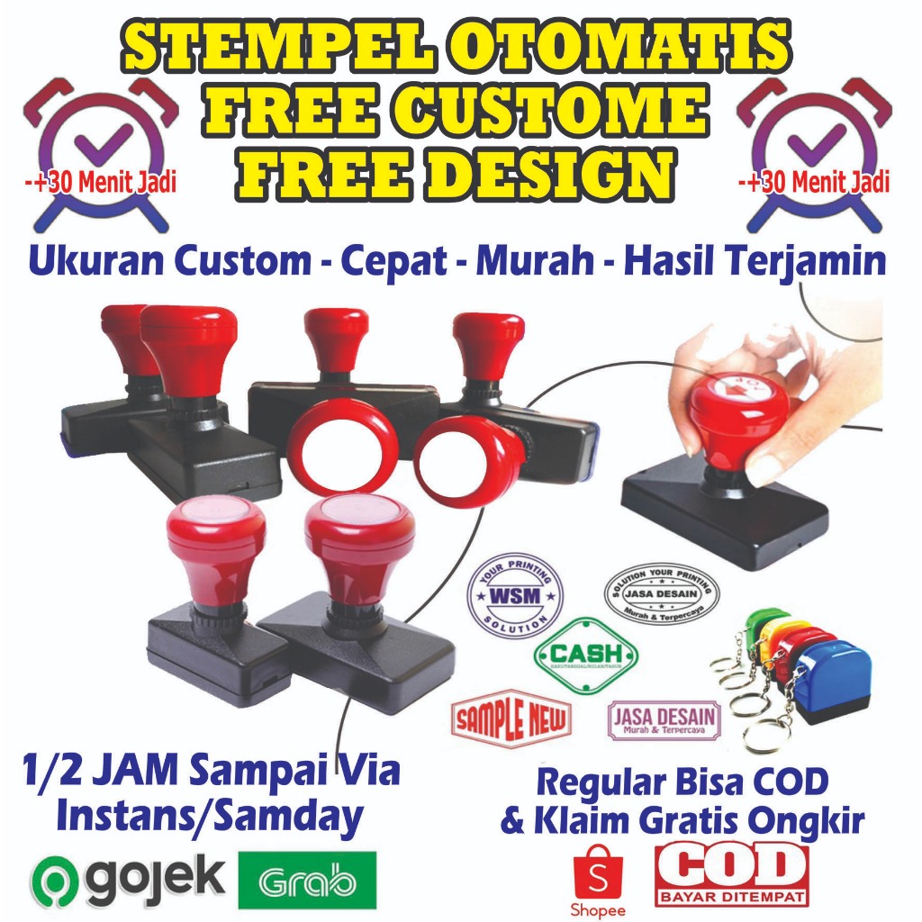 Jual cap stempel Harga Terbaik & Termurah Juni 2026 | Shopee Indonesia