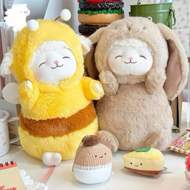 Jual Boneka Domba Custom Bee Bunny 30cm Maenan Mewah doll plush toys ...
