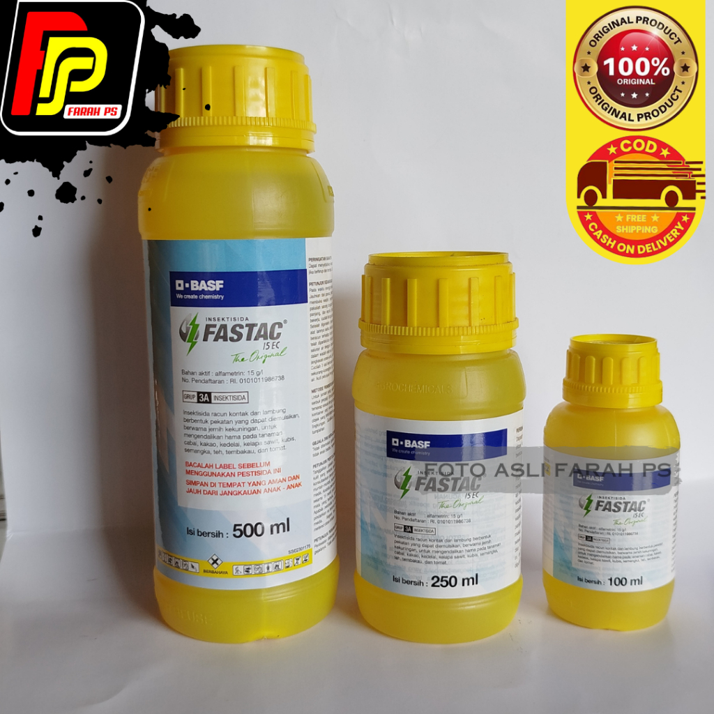 Jual Fastac 15 EC 100 ML - Insektisida Kontak Alfametrin Obat Hama ...
