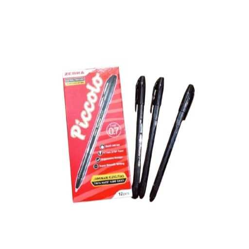 Jual PULPEN ZEBRA PICCOLO 0,7mm ( 1 LUSIN) | Shopee Indonesia