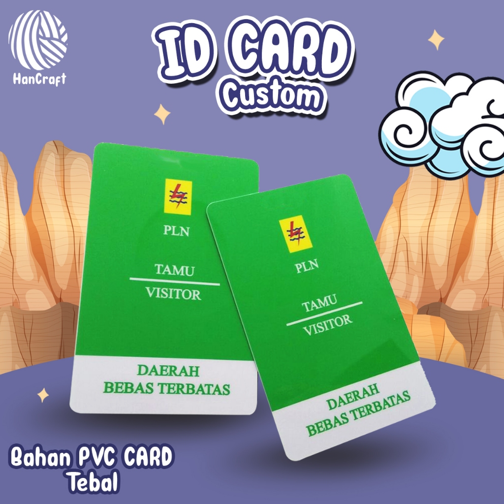 Jual CETAK ID CARD KARTU PEGAWAI KARTU MEMBER KARTU ANGGOTA PVC CARD ...