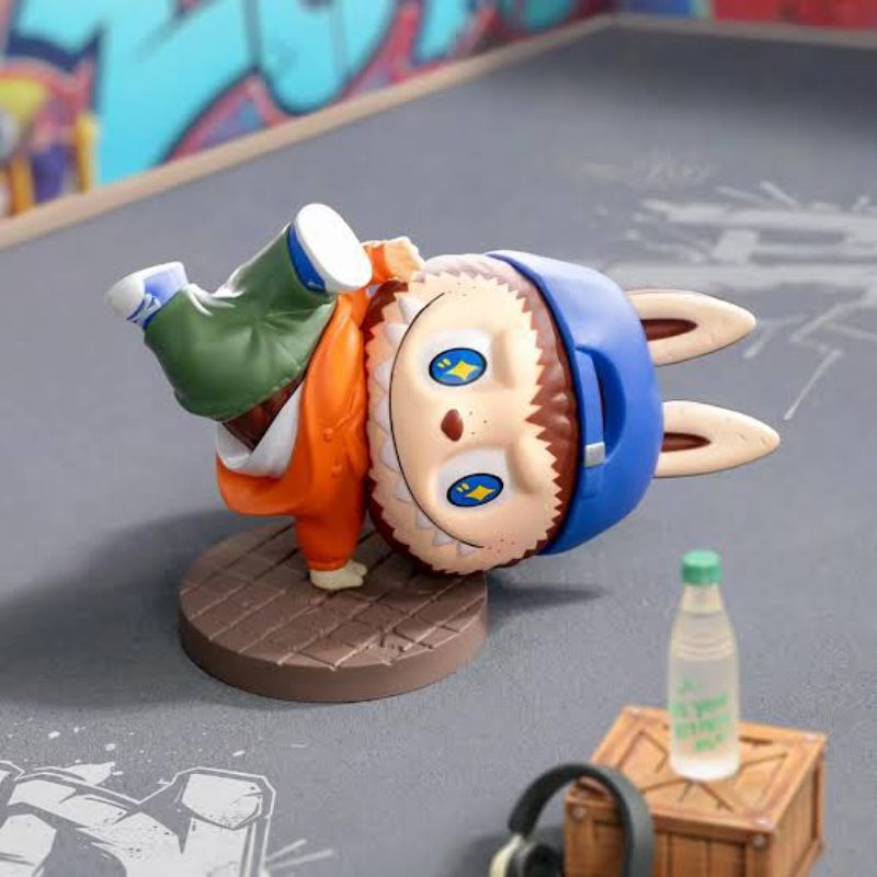 Jual LABUBU HIP HOP STREET DANCE HIPHOP FIGURE BLISTER POPMART POP MART ...