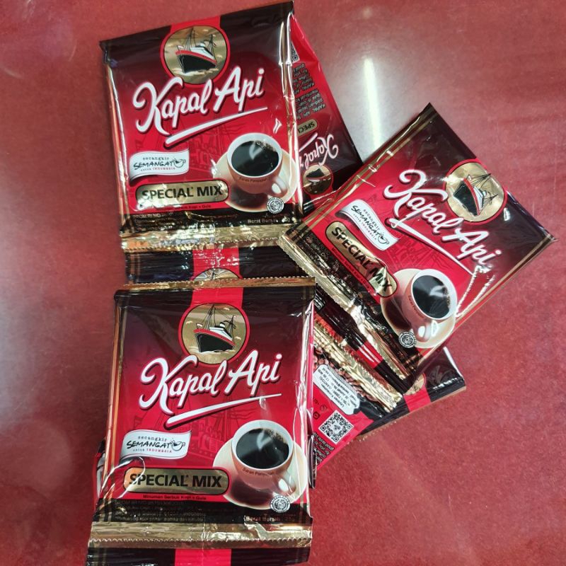 Jual Kopi Kapal Api Special Mix (Harga 1 Renceng isi 10 Sachet ...