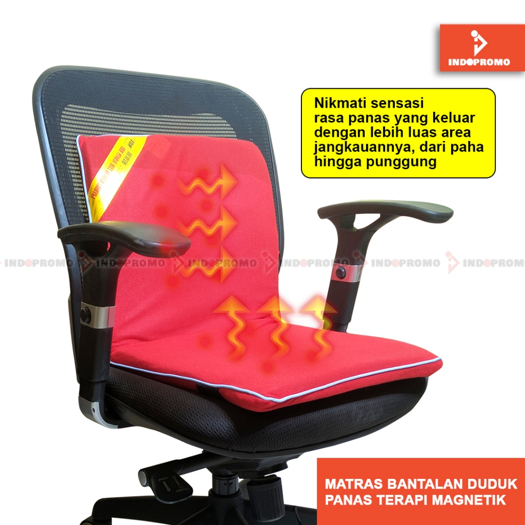 Jual Bantalan Kursi Panas Terapi Magnetik (Pelapis Jok) Matras Hangat ...