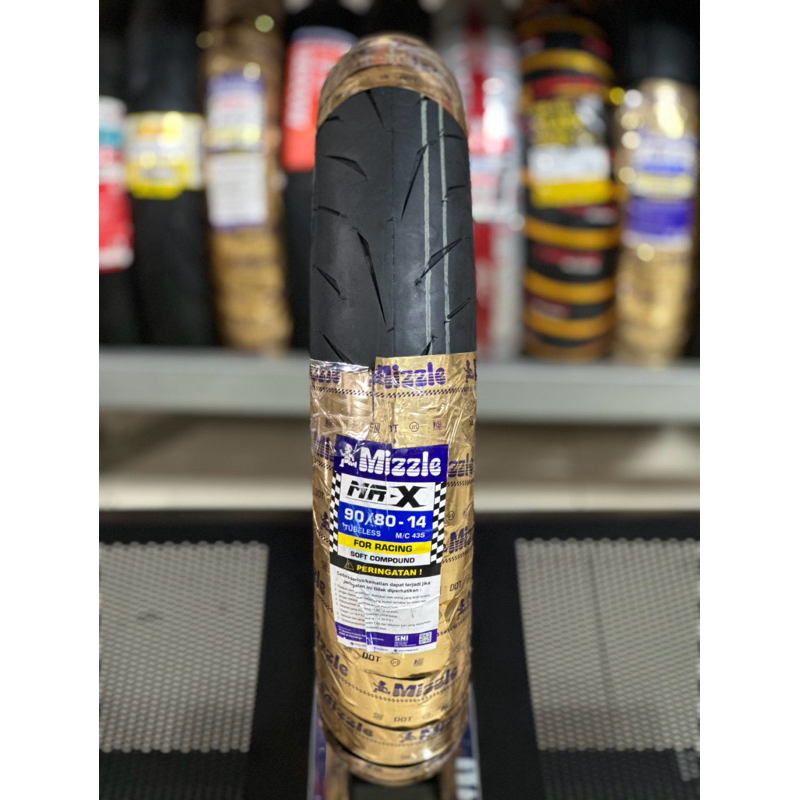 Jual MIZZLE MR-X 80/80-14 90/80-14 SOFT COMPOUND TUBELLES | Shopee ...