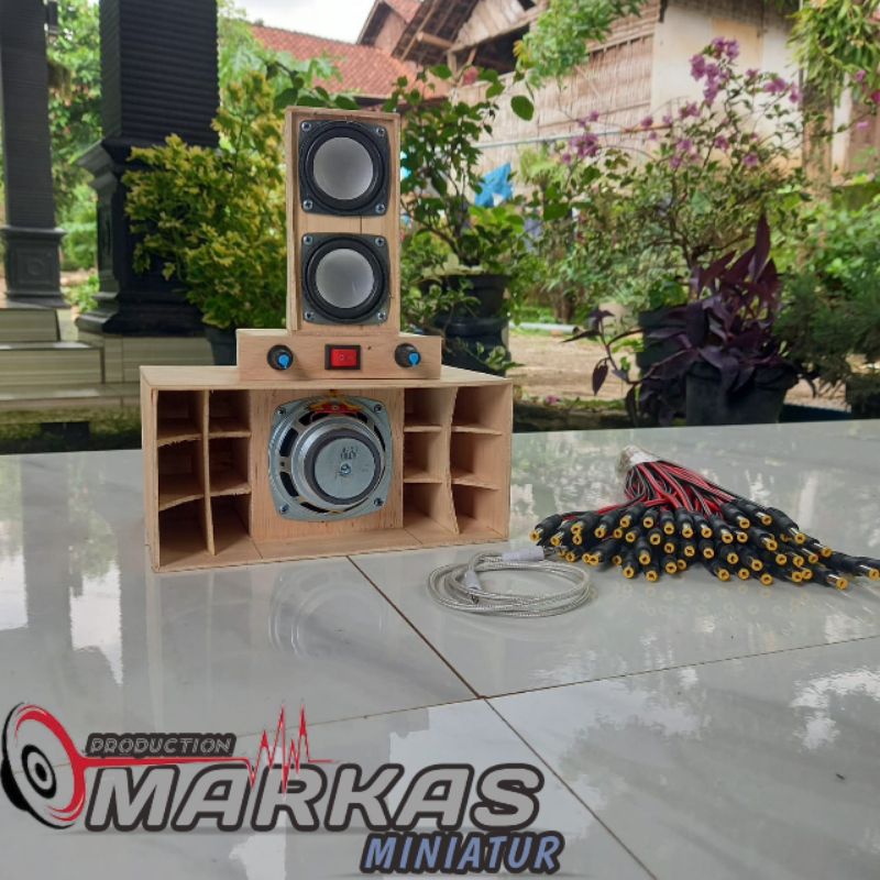 Jual Paket hemat Sound miniatur full set siap bunyi Box TH-N MAX 3inch ...